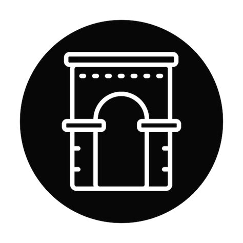 Premium Vector Arch Vector Illustration