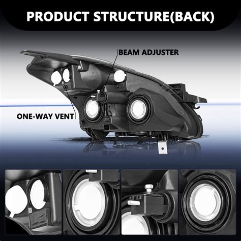 Halogen Model Headlight Assembly Replacement For 2010