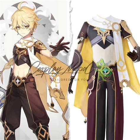 Genshin Impact Aether Cosplay Costume Cosplaymood Cosplay Su Misura