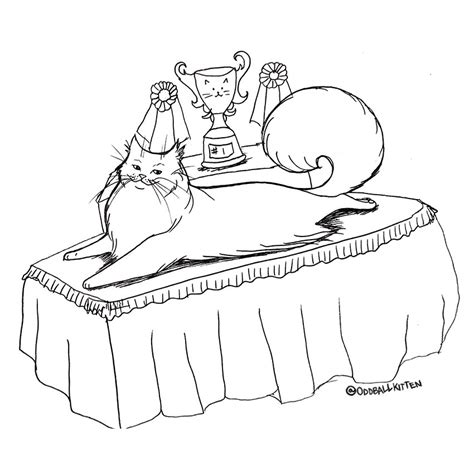 Oddball Kitten — Inktober Days 30 And 31 Jolt And Slice Its Been