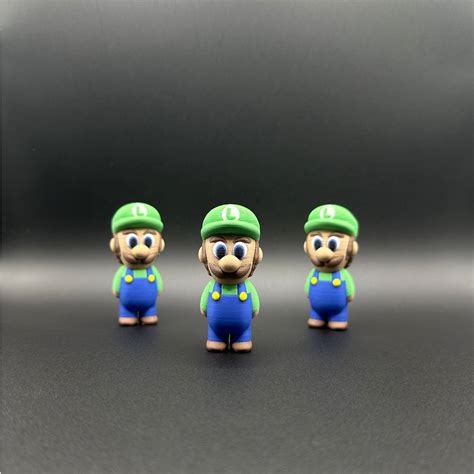 3d Printer Files 3mf File Chibi Luigi Creality Cloud