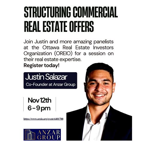 Join Us On November 12 2025 As Anzar Group Co Founder Justin Salazar