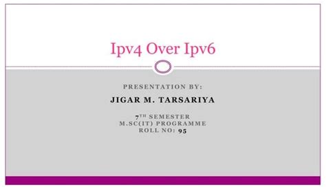 A Survey On Next Generation Internet Protocol Ipv6 Pdf Computer Networking Computing