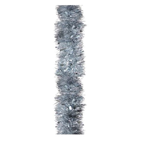 Buy Christmas Magic Tinsel Garland Thick 2mx10cm Silver Online In Uae Sharaf Dg