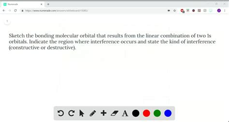 SOLVED Molecular Orbital Theory Sketch The Bonding Molecular Orbital That Results From The