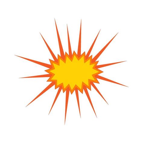Explosion Warning Vector Art Icons And Graphics For Free Download
