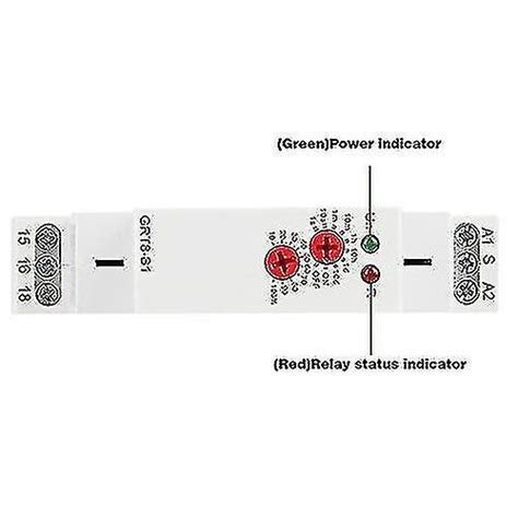 Time Delay Relay Grt8 B1 Ac Dc12 240v Multifunction Time Delay Relay Mini Time Delay Relay