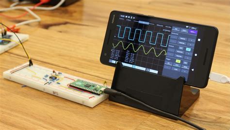 Channel DSO K WiFi Oscilloscope Is Based On Raspberry Pi Pico W Board CNX Software