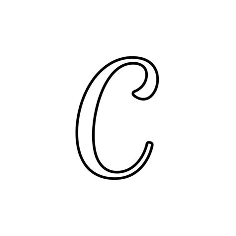 Huruf C Tulisan Tangan