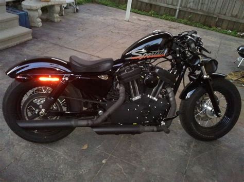 Harley Davidson Sportster With Drag Bars