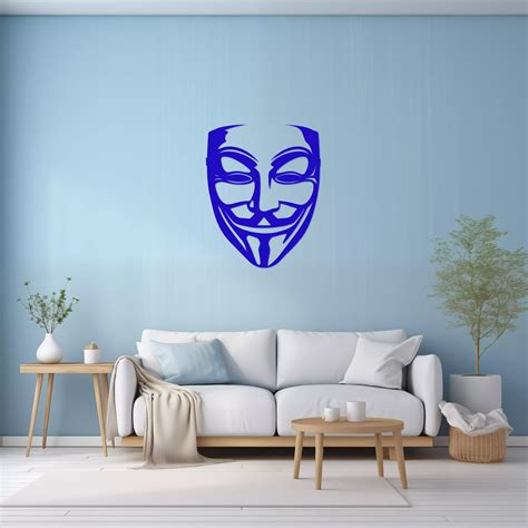 Stl File Anonymous Wall Art 🎨・3d Printer Design To Download・cults