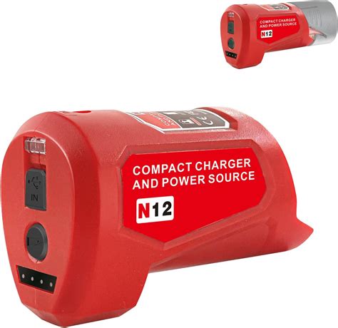 M12 Usb Power Source Power Adapter Charger For Milwaukee M12 12v