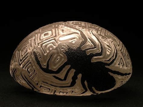 Intricate Silver Rock Glass Art Decor