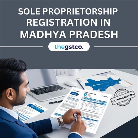 Sole Proprietorship Registration In Madhya Pradesh Thegstco India