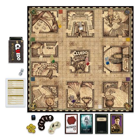 Harry Potter Cluedo With Movable Game Board Elbenwald