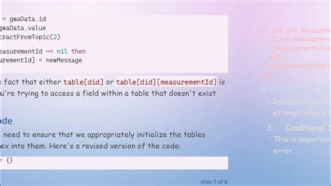 Resolving The Attempt To Index A Nil Value Field Error In Lua Code Youtube