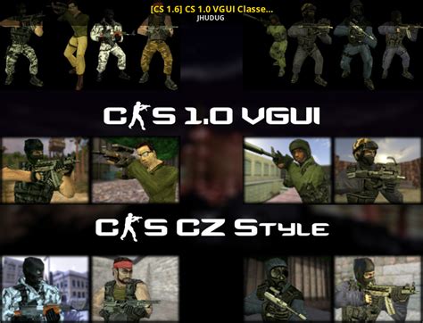 Cs 16 Cs 10 Vgui Classes Cscz Style Mod For Counter Strike 16