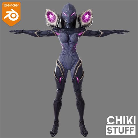 League Of Legends Kaisa Cinematic 3d Model By Chikistuff3d On Deviantart
