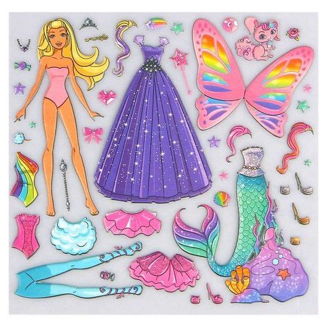 Barbie Paper Dolls Printable Cut Outs