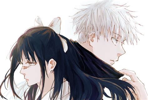 Jujutsu Kaisen 8k Ultra Hd Utahime Iori Satoru Gojo Hd Wallpaper