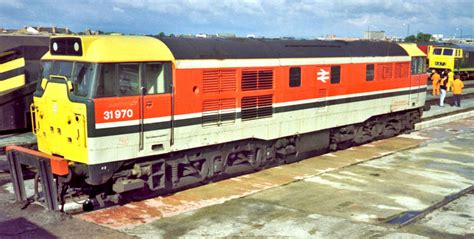 Class 31 Diesel Locomotive Arrives At Didcot Railway Centre