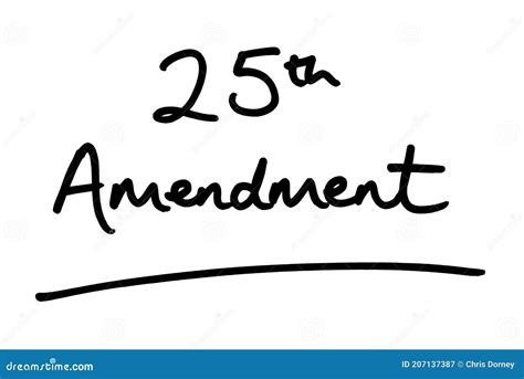 25th Amendment Stock Illustrations 5 25th Amendment Stock