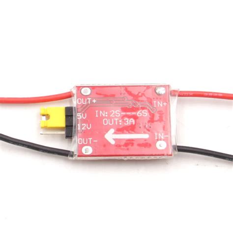 Us 230 Ubec 5v12v 3a Bec 2 6s Lipo Input 5v12v Bec Step Down