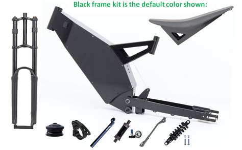 Keyu F6 Super Design Bicycle Frame With Battery Box For Full Bikes 3000w 5000w