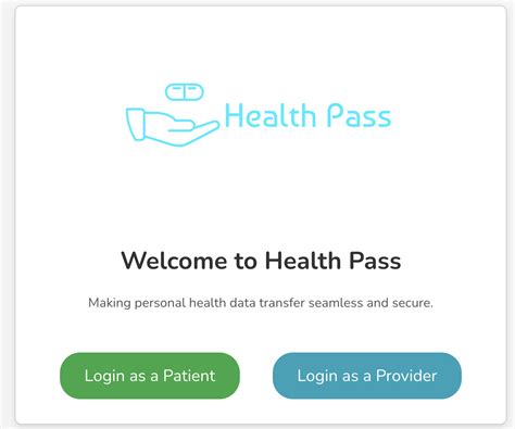 Health Pass Devpost