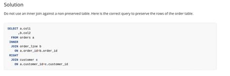 avoid sql anti patterns outer joins and anti joins explained