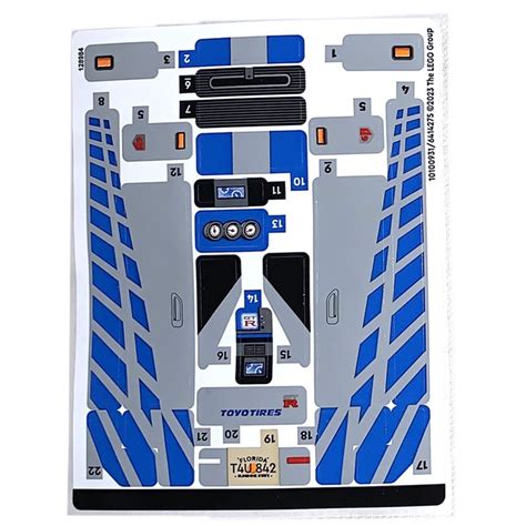 Lego Sticker Sheet For Set 76917 10100931 Brick Owl Lego Marketplace