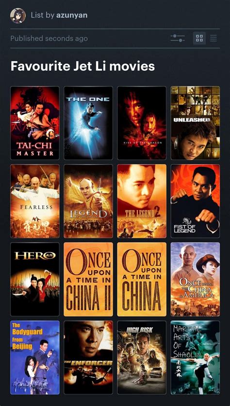 Jet Li Films