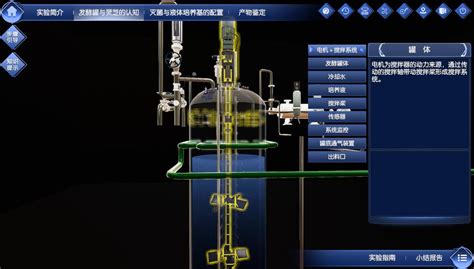 生物制药工艺虚拟仿真实验教学平台：革新生物教学解决方案 哔哩哔哩