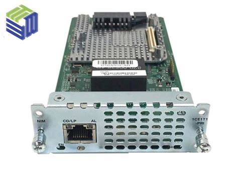 Cisco NIM 1CE1T1 PRI 1 Port Multiflex Trunk Voice Channelized Data T1 E1 Module