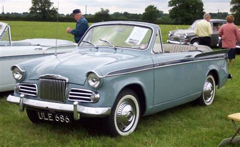 Sunbeam Rapier Owners Club Series Ii And Iii Colours