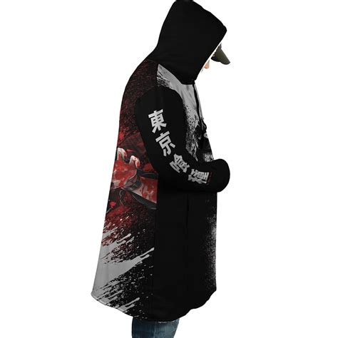 Ken Kaneki Tokyo Ghoul Hooded Cloak Coat Animebape