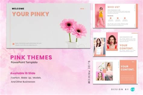 Themes For Powerpoint Presentation Pink