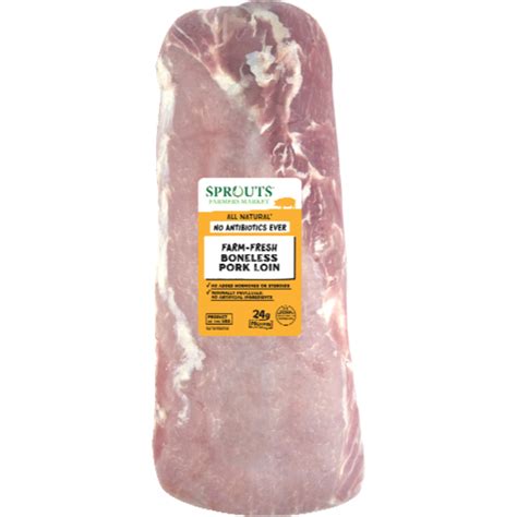 Sprouts Boneless In Bag Pork Loin No Antibiotics Ever Same Day Delivery