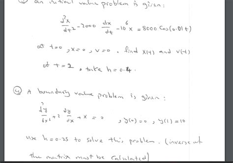 Solved An Intial Value Problem Is