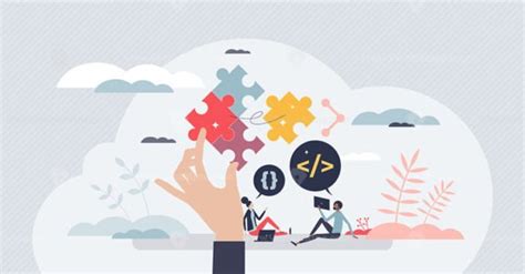 Software Developers And Programming Language Coding Tiny Person Concept Vectormine