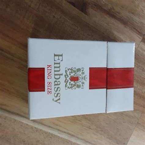 Vintage Empty Old Cigarette Pack Empty Package Empty Embassy £5 98 Picclick Uk