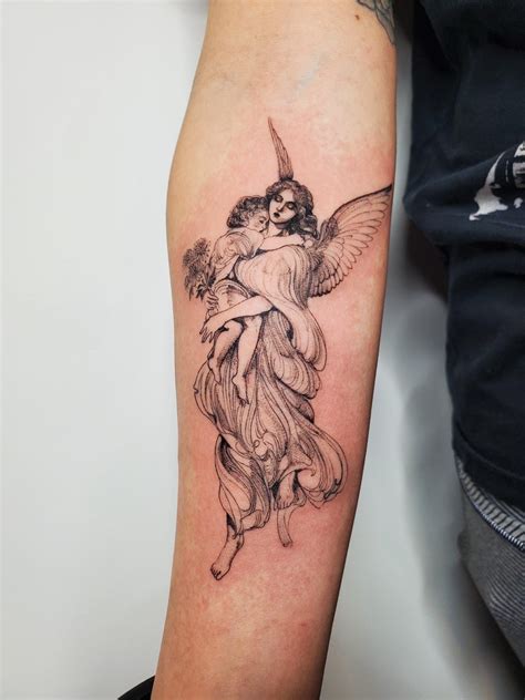 Captivating Angel Tattoo Designs For Men And Women Guardian Cherub