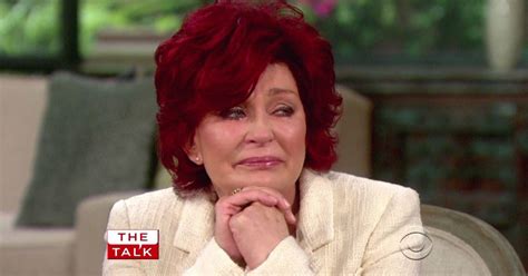 Sharon Osbourne Breaks Down In Tears On The Talk Tv Show While