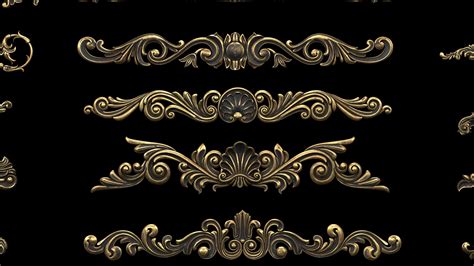 Artstation Collection Of Classical Ornaments Resources