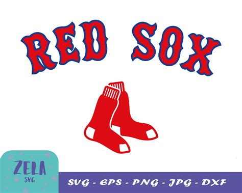 Boston Red Sox Svg Png Eps Pdf Dxf Files Etsy