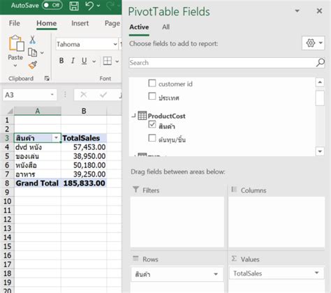 Excel Power Pivot Data Model Thep Excel