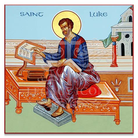 Apostle Luke The Evangelist Icon S209 Legacy Icons