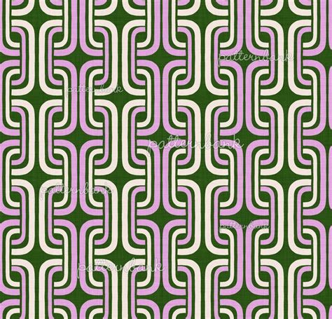 Sd025 Geometric Chains 003 By Seika Yamada Seamless Repeat Royalty Free Stock Pattern