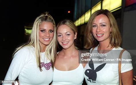 Models Jordan And Jodie Walsh And Page 3 Model Tara King Arrive At