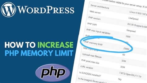 Fix Php Memory Limit Error In Wordpress Radpointer
